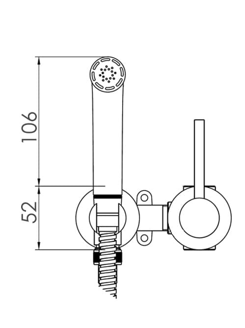 Douche Sets - Thermostatic Mini Douche Set - Imbrem Bathroom and ...