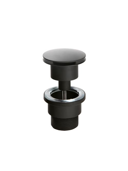 Black - Universal Basin Waste - Imbrem Bathroom and Waterproofing